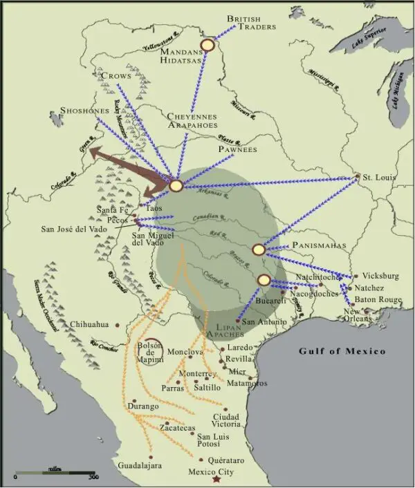 Origins of the Comanche-Mexico Wars – Mexico Unexplained